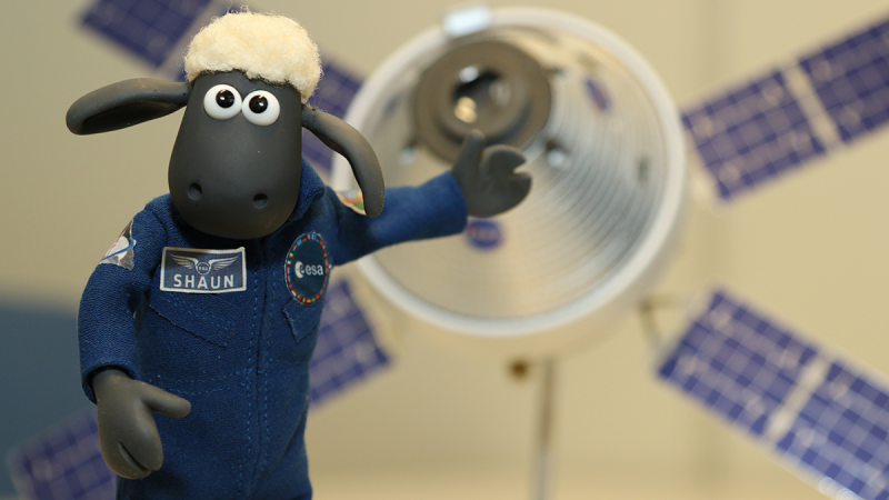 Shaun flies to the Moon with NASA – WDR mediagroup